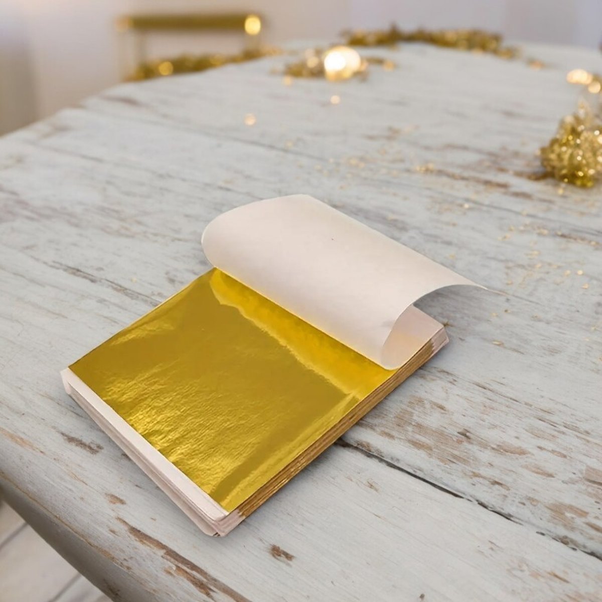 Bladguld 100 ark - Maling, behandling & effekter - Fransk Landstil